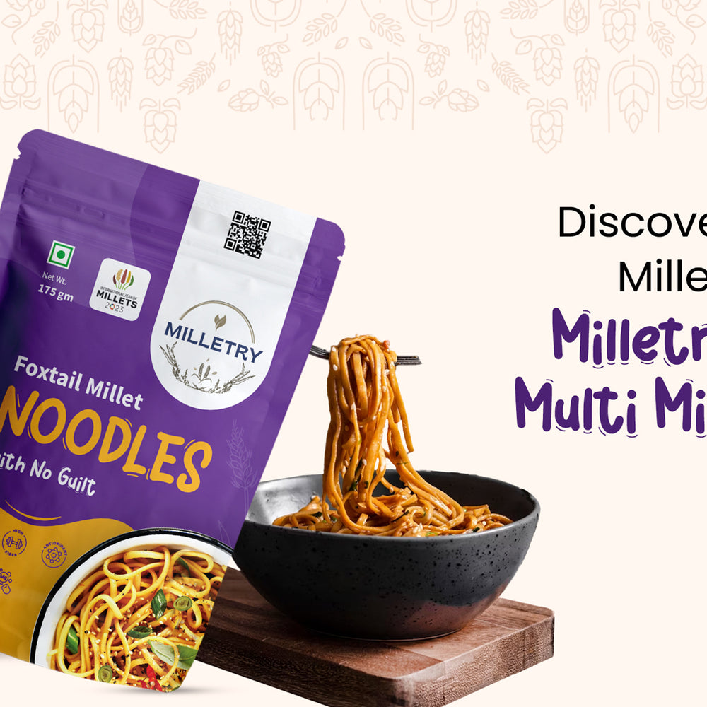 Discover the Delight of Millet Noodles with Milletry's Foxtail Millet ...